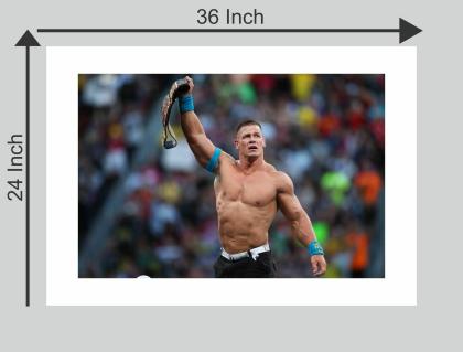 Sticker Studio PVC Vinyl John Cena Wall Poster 36 X 24 inch - JioMart