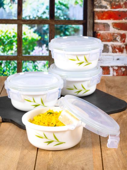 Cello Opalware Storage Container with Lid (set of 4pcs) - JioMart