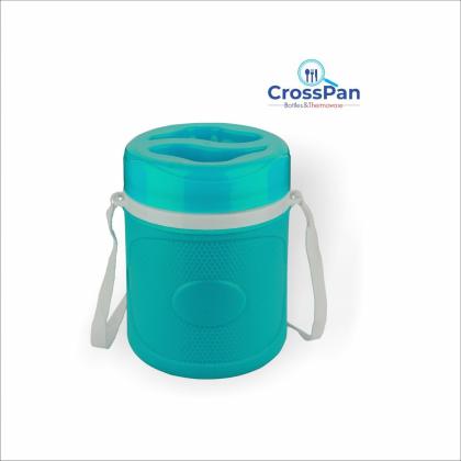 CrossPan Blue Stainless Steel 4 Container Lunch Box 1000 ml - JioMart