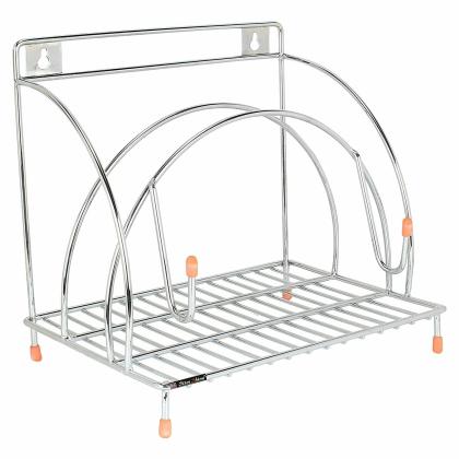 Rollyware Premium 100% Stainless Steel Chakla Belan Tava Stand- Chimta ...