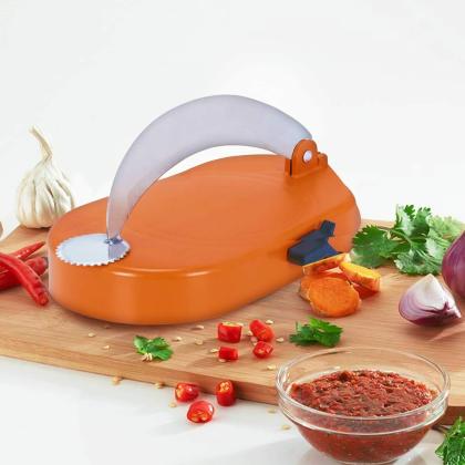 Anjali Wooden Stainless Steel Vegetable Cutter - JioMart