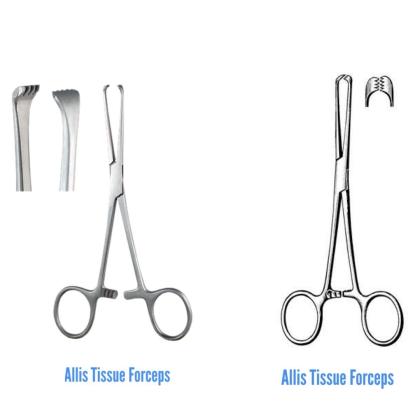 Forgesy (8 INCH) (1 pc) Alice Tissue Forceps Stainless Steel CE Quality ...