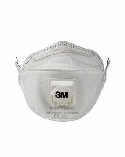 3M 9332 N99 White Respirator Mask (Pack of 10) - JioMart
