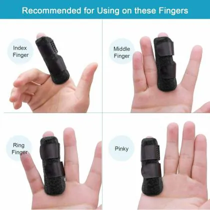 soulvinee Neoprene Pain Relief Trigger Finger fix Splint straightening ...