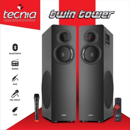 Tecnia Atom 1108 Bluetooth Twin Tower Speakers - JioMart
