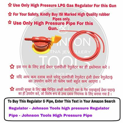JOHNSON TOOLS Flamethrower LPG Gun Burner 30 cm - JioMart