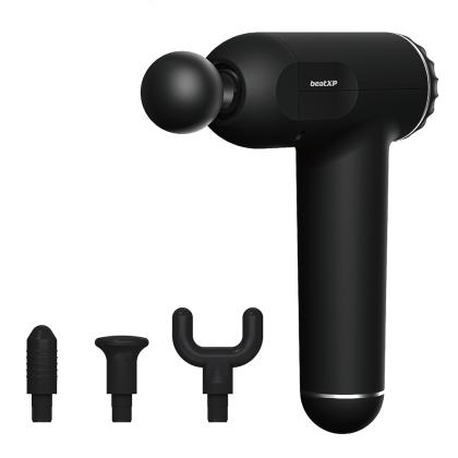 beatXP Bolt Cordless Deep Tissue Massage Gun with 4 Attachments |Black ...