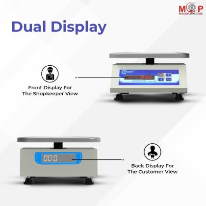 Paxmax Digital Weighing Machine Scale With Front And Back Double ...