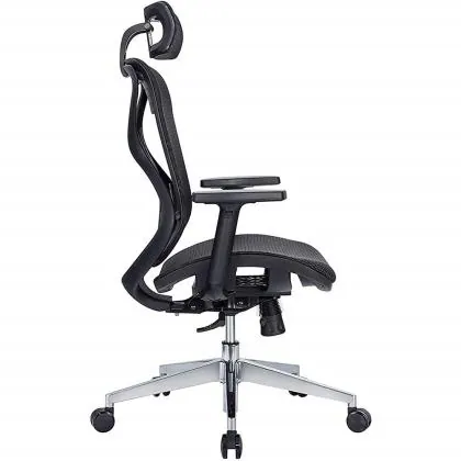 INNOWIN Berlin High Back Black All Mesh Office Chair 26 x 18 x 48 inch ...