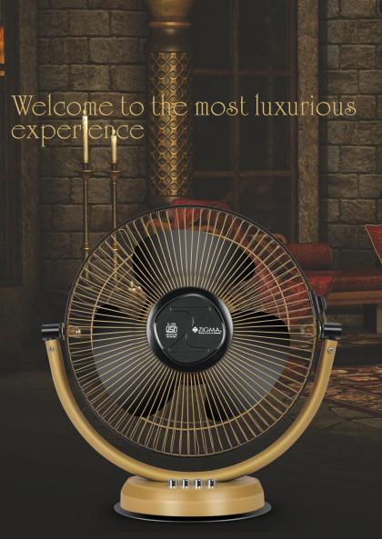 Zigma Tiktik 300 Mm 3 Blade Ultra High Speed Table Fan, Beige - JioMart