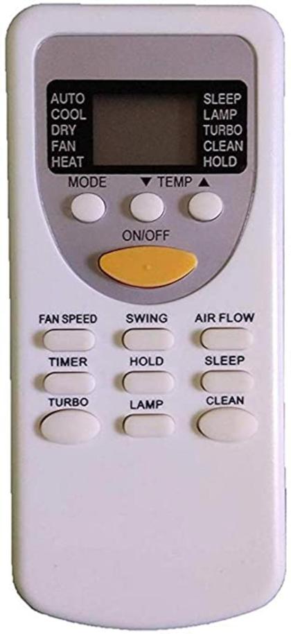 royalcoolE-Remote Plastic Ac Remote For Mitsubishi, Panasonic, Videocon ...