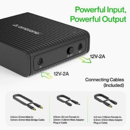 Ambrane PowerVolt Mini UPS for Wi Fi Router 12v-2A - JioMart