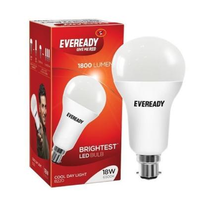 Eveready 18 Watt and 30 Watt Round B22D LED Bulb Pack of 3 (18 Watt ...