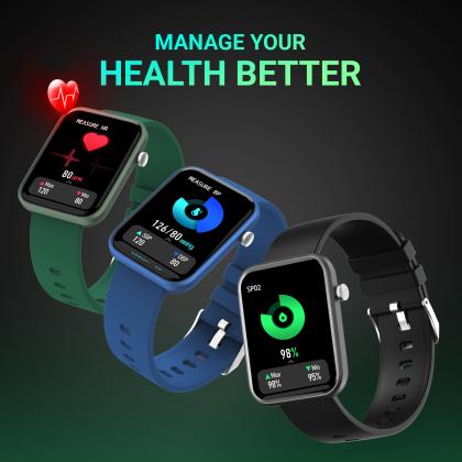 Crossbeats Ignite CRUX Smart Watch for Men & Women with 1.69" HD ...