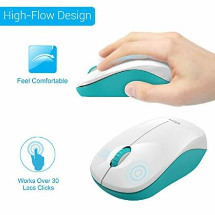 Portronics Toad 12 POR-986 Wireless 2.4G Optical Mouse with Ergonomic ...