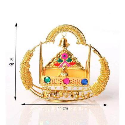 Salvus App Solutions Chain Laddu Bal Gopal Jhula with Lord Krishna ...