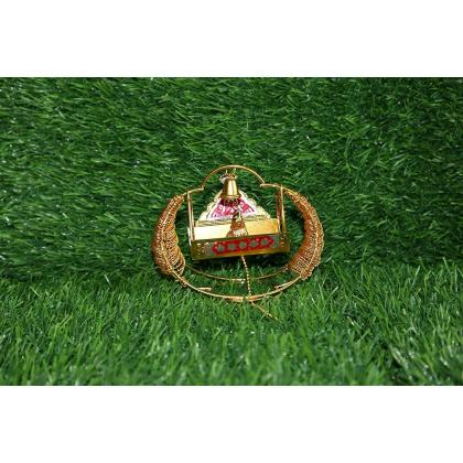 Salvus App Solutions Chain Laddu Bal Gopal Jhula with Lord Krishna ...