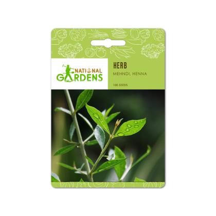National Gardens Mehndi, Henna Seeds (100 Nos) - JioMart