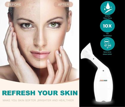 AmbiTech Steam Vaporizer Steam Inhaler Facial Vaporizer for Cold ...