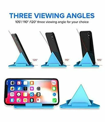 Mobiwala Pyramid Shape Mobile Stand Vergin Pack of 4pc - JioMart