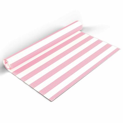 Shradha Mats Light Pink Rectangular Geometric Polypropylene Floor Mat ...