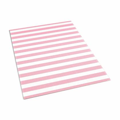 Shradha Mats Light Pink Rectangular Geometric Polypropylene Floor Mat ...