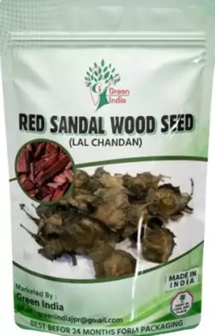 Green India Red Sandal Wood Seeds - Lal Chandan-Pterocarpus Santalinus ...
