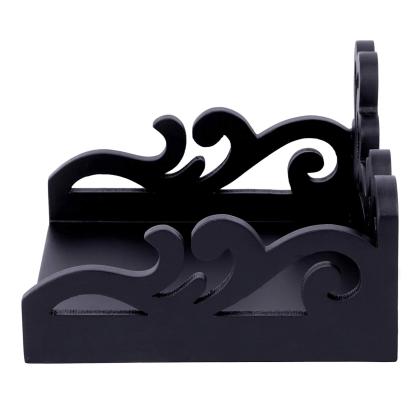 Amaze Shoppee Black Engineered Wood Wall Shelves 26 x 20 x 13 cm - JioMart