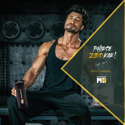 MuscleBlaze Shaker Bottle, 100% Leakproof, BPA-Free Blender Bottle for ...