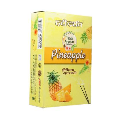 Hari Darshan Premium Pineapple Agarbatti (Pack of 12, 18g in Each) - JioMart