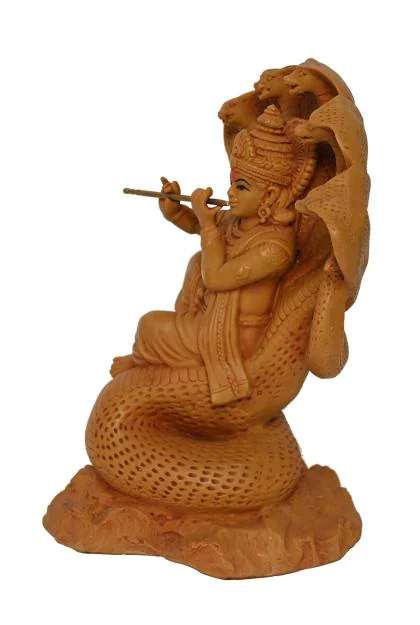 Karighar Multicolor Resin Natkhat Krishna Idol Statue Krishna Ji On ...