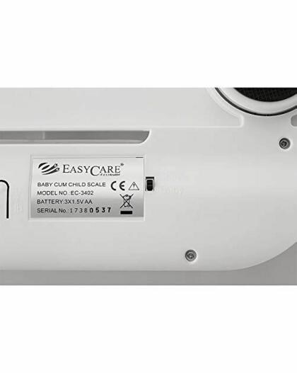 EASYCARE Digital Baby Weighing Scale with Height Meter White - JioMart