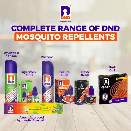 DND Nanosol Flying Insect Killer | Mosquito Repellent Aerosol Spray ...