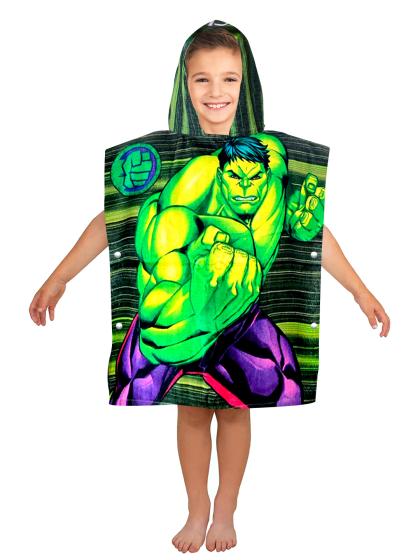 Athom Living Marvel Hulk & Avengers Kids Hooded & Bath Towel Combo ...