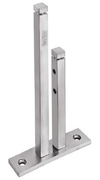 AKS F Bracket Stainless Steel Length 10 Inch Rod Thickness 10 Finish ...