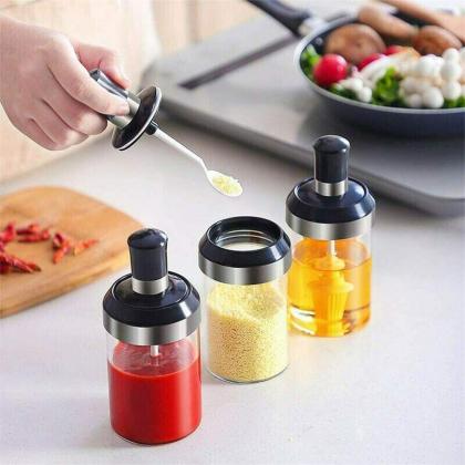 ginoya brothers Glass Oil Brush Bottle,Olive Oil Vinegar Salad Dressing ...