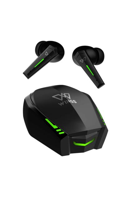 Wings Phantom 800 Black Bluetooth Wireless Gaming Airpods - JioMart