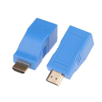 Microware HDMI Extender Over Ethernet Network Lan RJ45 Cat5e Cat6 Cable ...