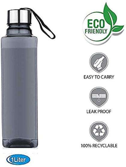 Fasten Plastic Water Bottle Square Shape Set of 6 - JioMart