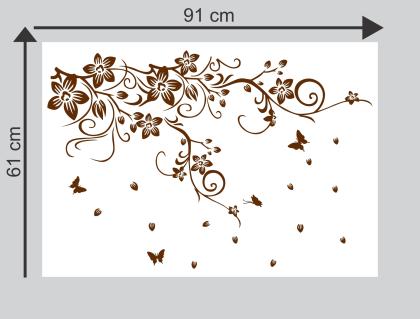Sticker Studio Vinyl Branches Wall Sticker 60 cm X 91 cm - JioMart