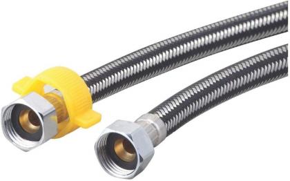 Sellzy BCP24-01 Steel Connection Pipe 24 Inches Hot & Cold for Geyser ...