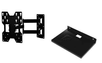 R.O.H.C Metal Combo of Super Heavy Duty TV Wall Mount Bracket for 23 to 42 inch LED and Set Top ...