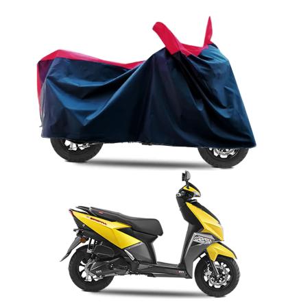 STARIE Two Wheeler Cover for TVS (Ntorq 125, Black, Red) - JioMart