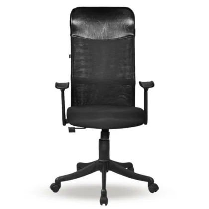The Office Room Gilma High Back Chair Black( Office/Study Chair) - JioMart