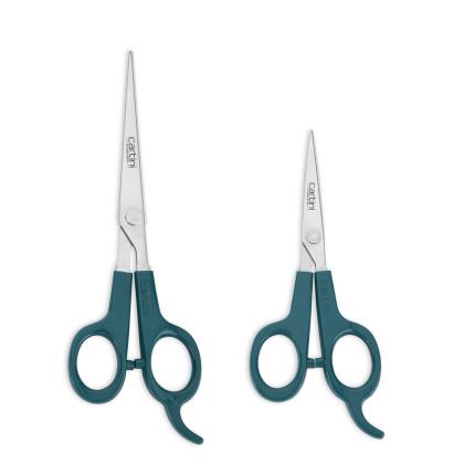 Godrej Cartini Stainless Steel Saloon Scissor 2 pcs (MKT6805) - JioMart