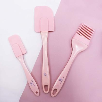 Amour Flexible 3 Pcs. Mini Silicon Spatula Set,Heat Resistant and BPA ...