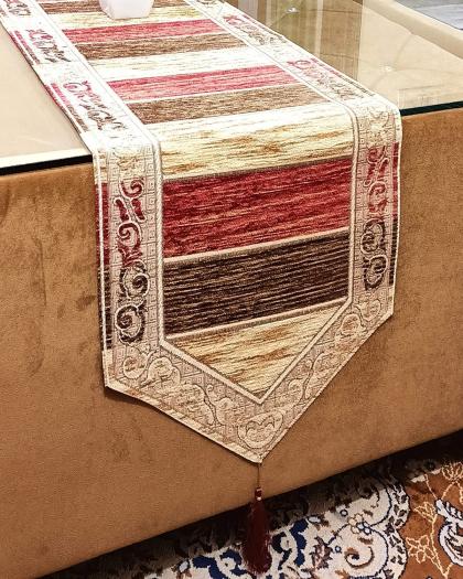 Romiz Cotton Fabric Beige Color Center Table Runner(Romiz-TableRunner ...
