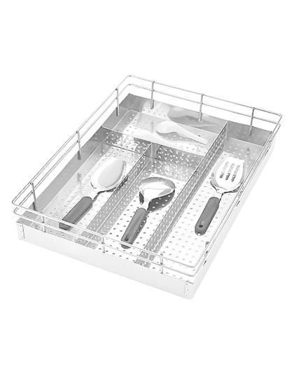 LeAves Stainless Steel Modular Kitchen Basket - JioMart