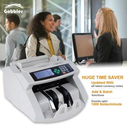 Gobbler 5388-MG Business-Grade Note Counting Machine with Fake Note ...
