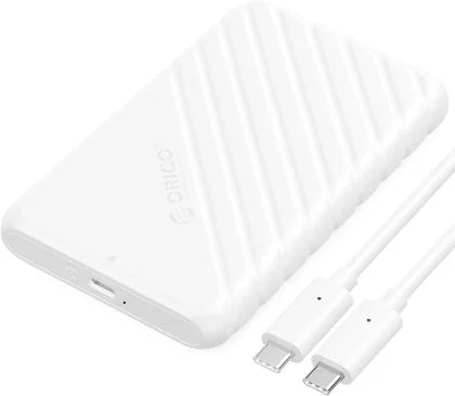 ORICO USB C Hard Drive Enclosure with USB C to C Cable for 2.5 inch ...